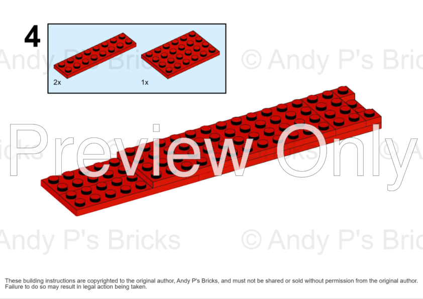 LEGO MOC-209235 4-Wide BR Class 47 Diesel Locomotive Train In RES ...