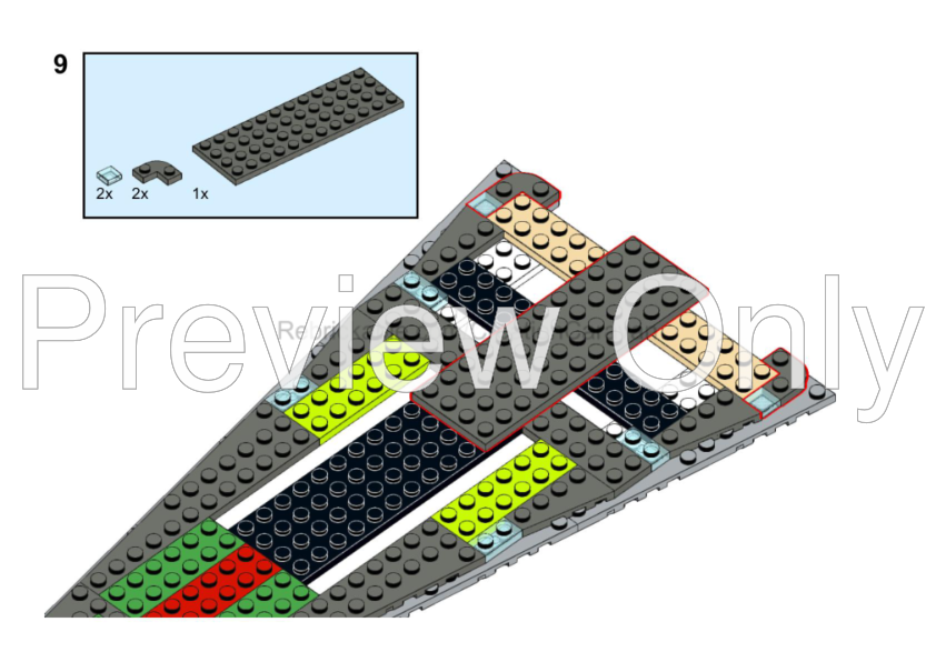LEGO MOC 75356 Super StarDestroyer Rebuild 4 Pack by CreationCaravan ...