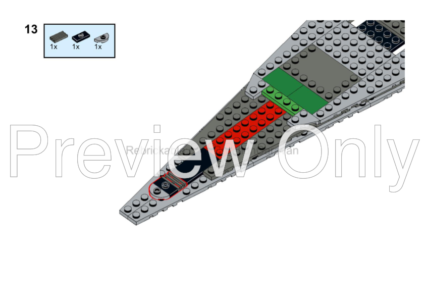 LEGO MOC 75356 Super StarDestroyer Rebuild 4 Pack by CreationCaravan ...