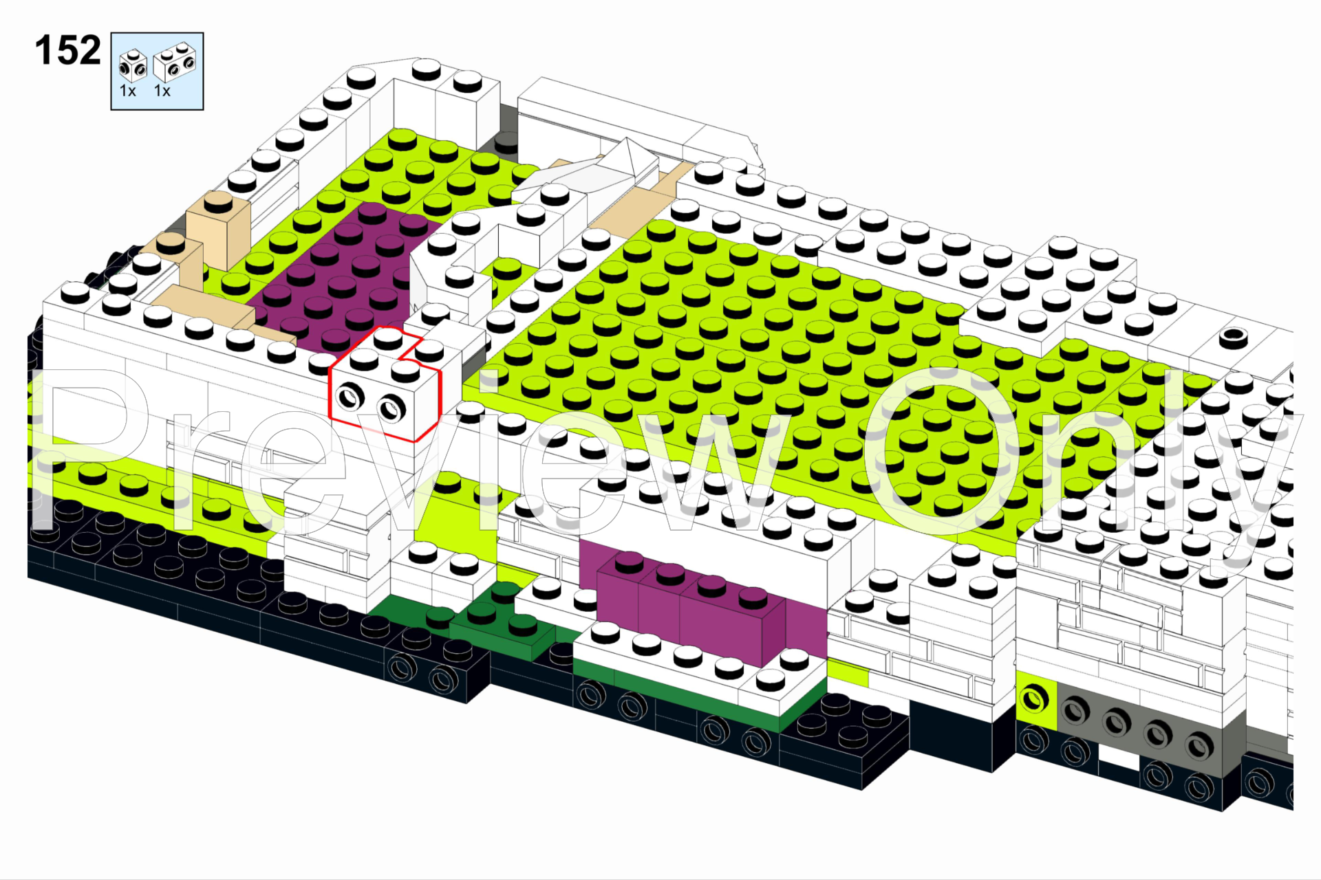 LEGO MOC Neuschwanstein Micro castle by Dbricks238 | Rebrickable ...