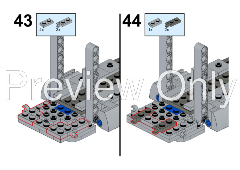 Lego Moc Razor Crest Mod By Quarries Workshop Rebrickable Build