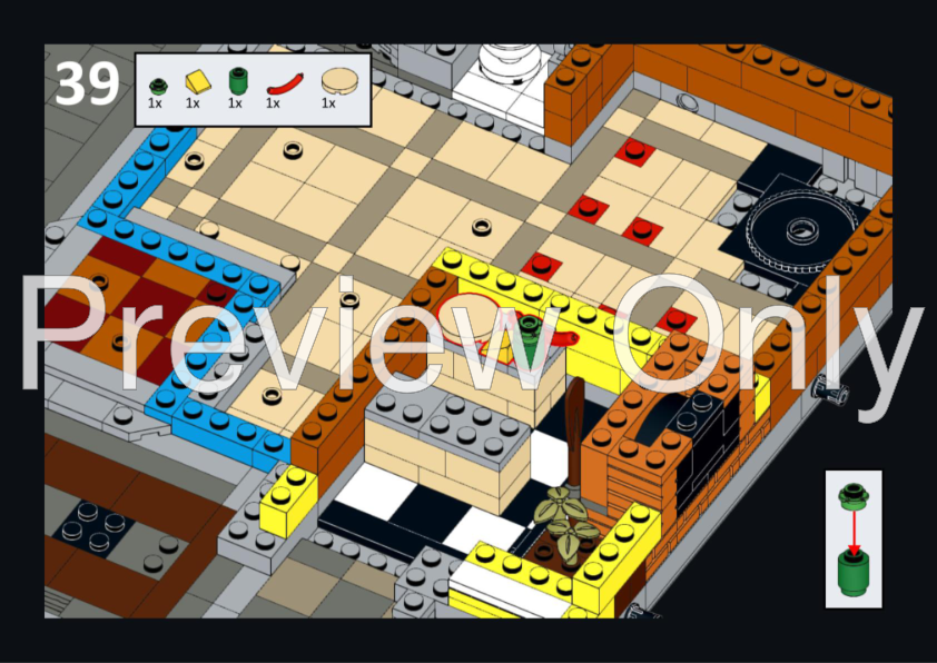 LEGO MOC-209508 3in1 10312 Jazz Club Alternative Builds by PL MOCs ...