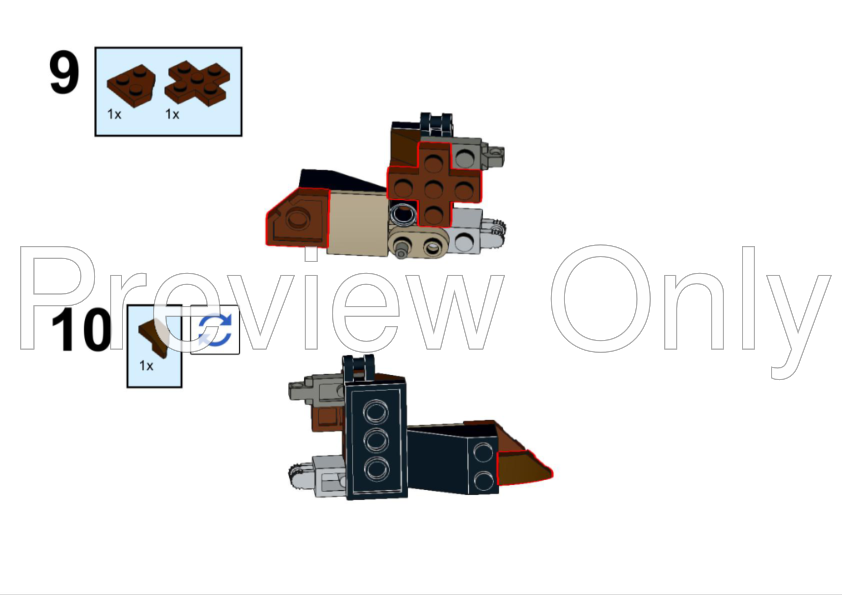 LEGO MOC Hungarian Horntail Dragon Robot Mode - 76406 Alt-Build by ...