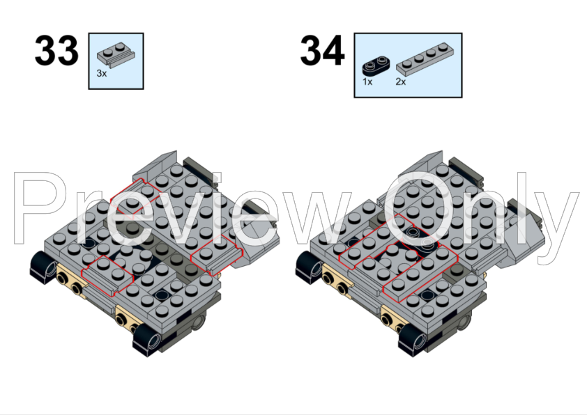 LEGO MOC 75375 Alternate Model: AT-ST by chi-bricks | Rebrickable ...