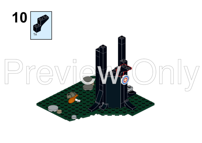 LEGO MOC hidden grove stronghold variant by dariofol | Rebrickable ...