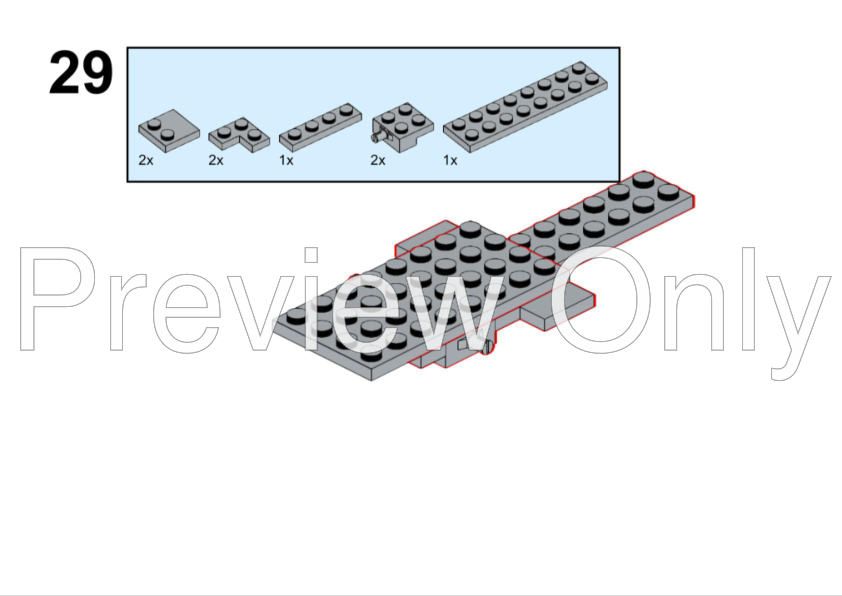 LEGO MOC American Hook and Ladder- Tiller by First Due Bricks ...