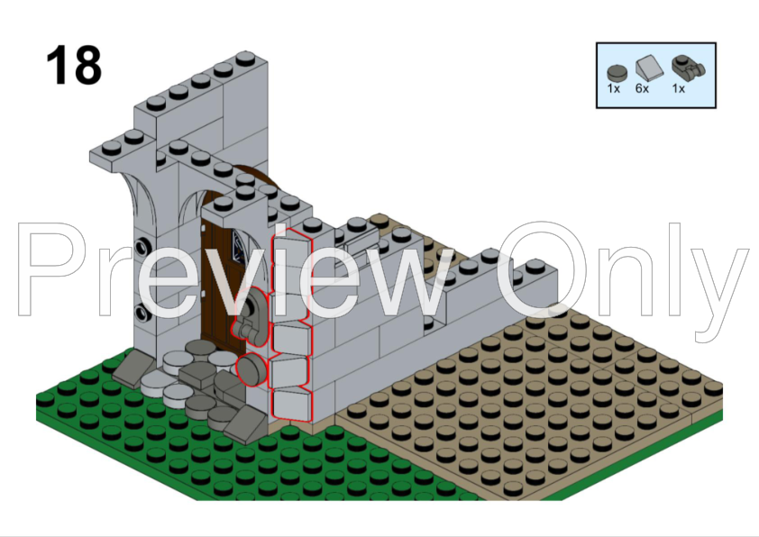 LEGO MOC The manor of the baron (10332 Alternate build) by Hogi_castle ...