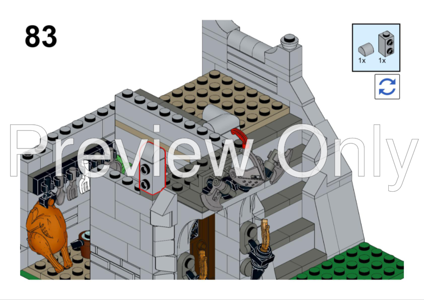 LEGO MOC The manor of the baron (10332 Alternate build) by Hogi_castle ...