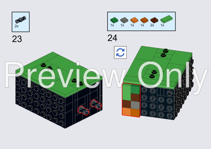 LEGO MOC Mine-craft Logo by freddiebricks-mocs | Rebrickable - Build ...