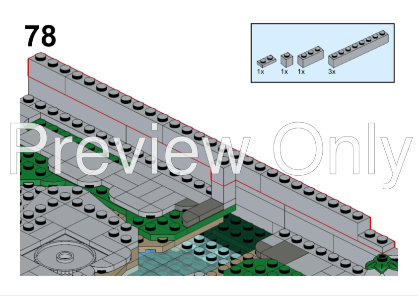 LEGO MOC Torii Gate Gardens by rebelnili | Rebrickable - Build with LEGO