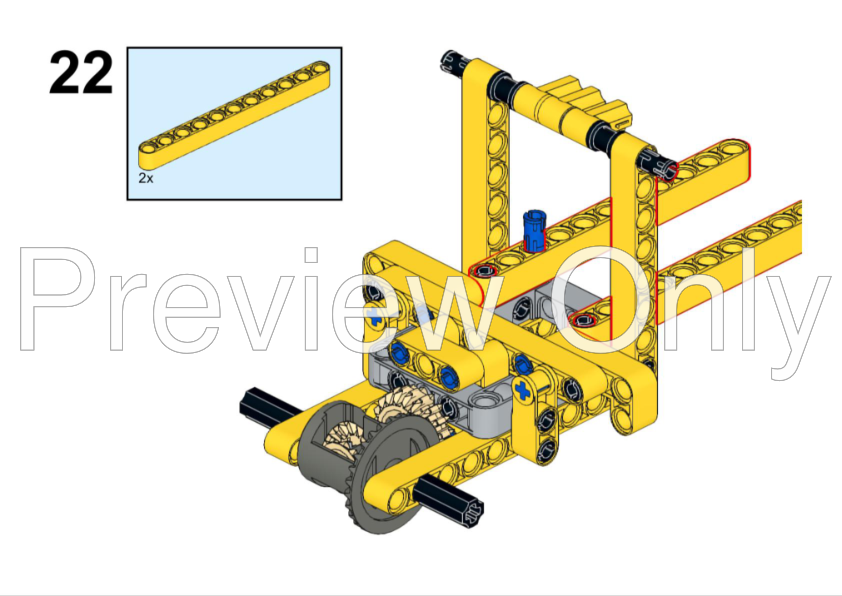 LEGO MOC Snow Groomer - Snowcat (alt . build from 42028 Bulldozer) by ...