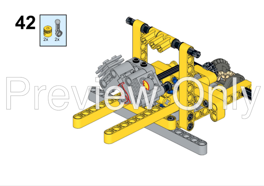 LEGO MOC Snow Groomer - Snowcat (alt . build from 42028 Bulldozer) by ...