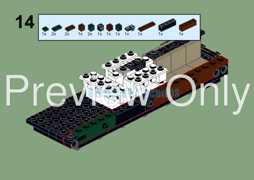 LEGO MOC Marder 1A3 by Isubuilds | Rebrickable - Build with LEGO