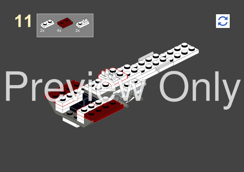 Lego Moc Pixel Dans Delta 7 Obi Wan 2025 Update Minifig Scale