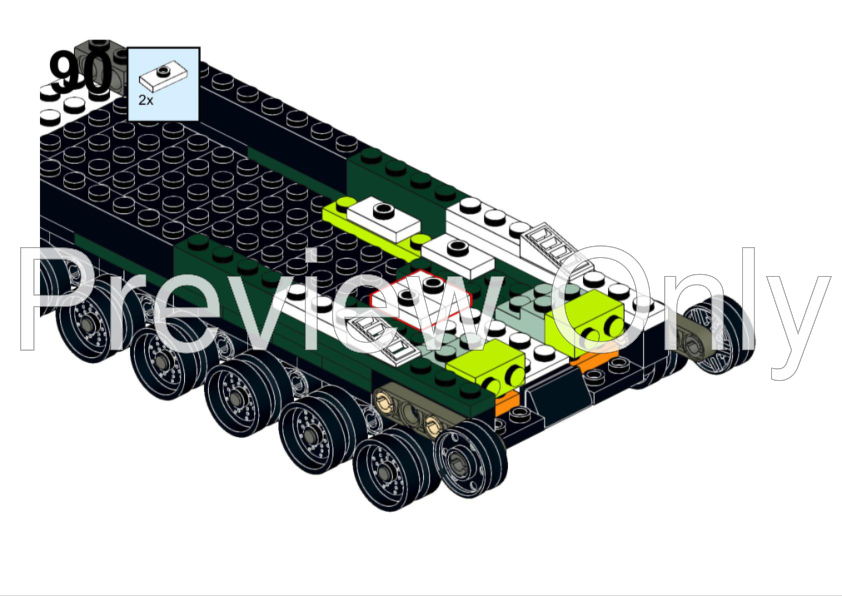 LEGO MOC Leopard 2A6 by ziggf | Rebrickable - Build with LEGO