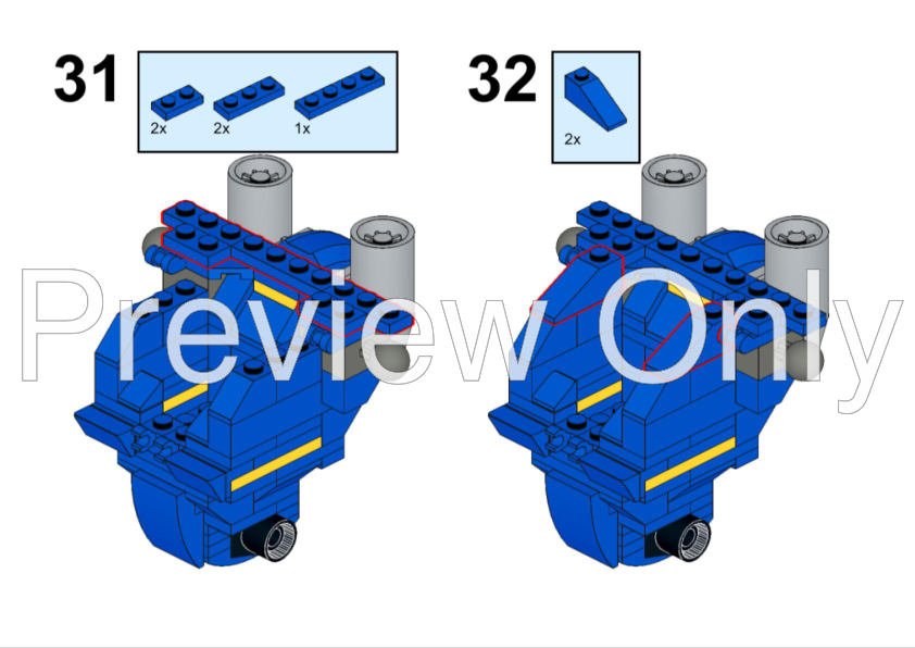 LEGO MOC EXO-FORCE Deep Sea: Azure Trident by CantonOfUnorthodoxy ...