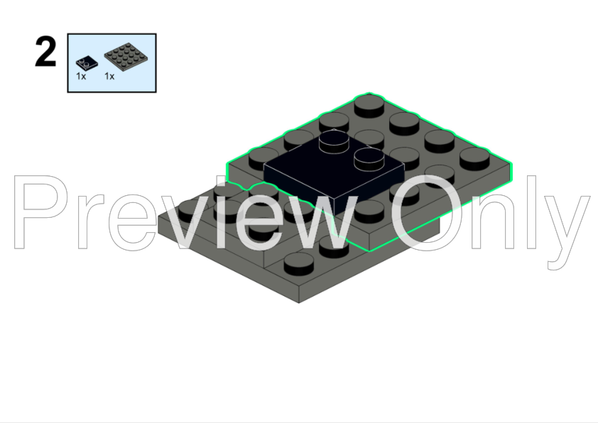 LEGO MOC Pipe Frame by KraftyKoopa | Rebrickable - Build with LEGO