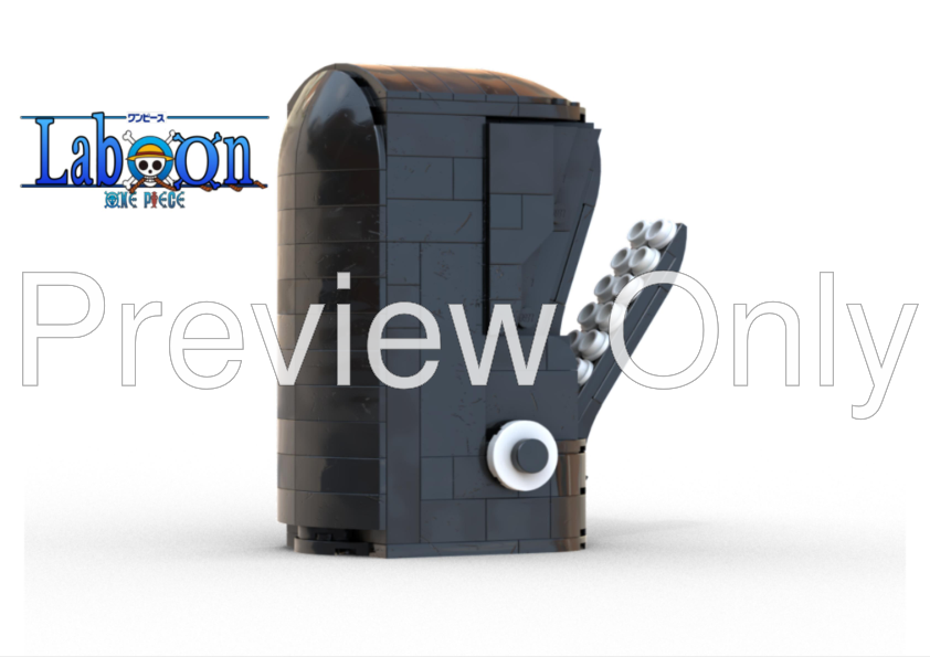 LEGO MOC-210357 Laboon - ONE PIECE by MESsemble | Rebrickable - Build ...