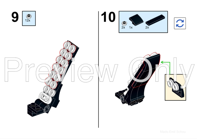 LEGO MOC-210357 Laboon - ONE PIECE by MESsemble | Rebrickable - Build ...