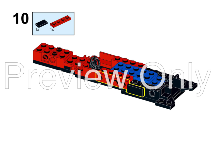 LEGO MOC F2007 8 wide conversion of set 8168 by SpeedyBrick_2 | Rebrickable - Build with LEGO