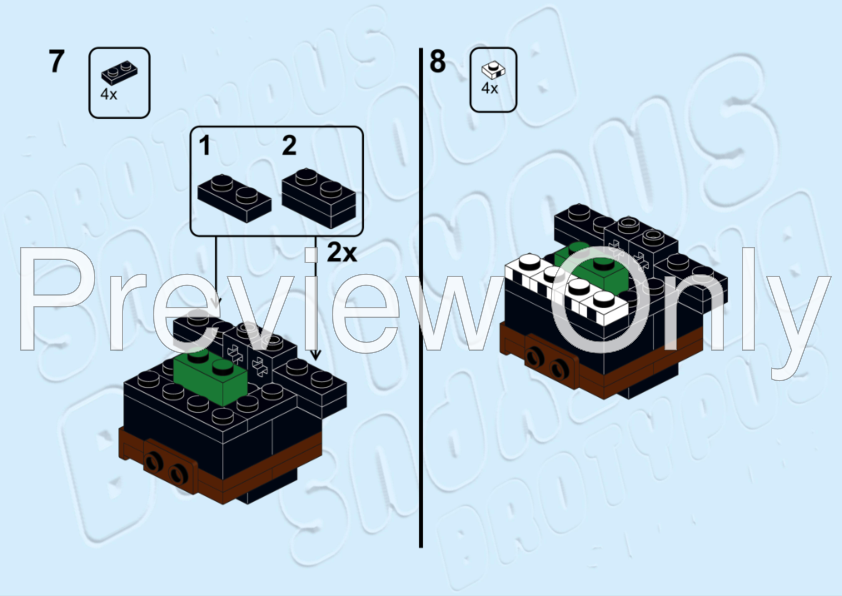 LEGO MOC-210541 Ryuk (Death Note) by Brotypus | Rebrickable - Build ...