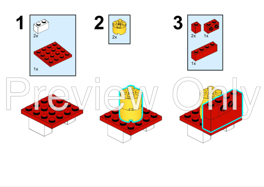 LEGO MOC Hello Kitty by LP14 | Rebrickable - Build with LEGO