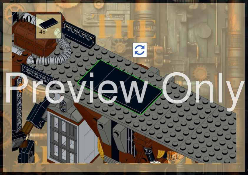 LEGO MOC-210606 Steampunk Pirate Airship "Brunel" | Steampunk Pirates ...