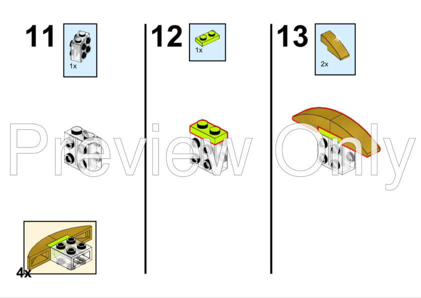 LEGO MOC Orange bird orchid by Mr.SpookyPumpkinHead | Rebrickable ...