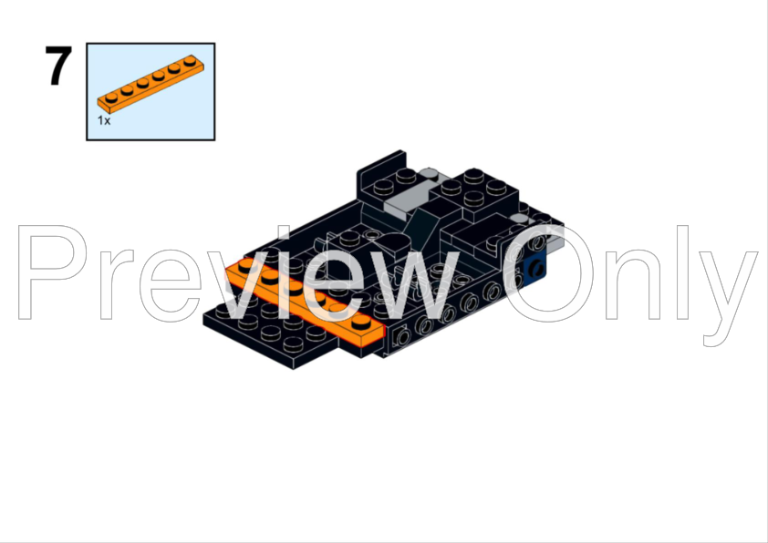 LEGO MOC Rimac Nevera by XYS_MOC | Rebrickable - Build with LEGO