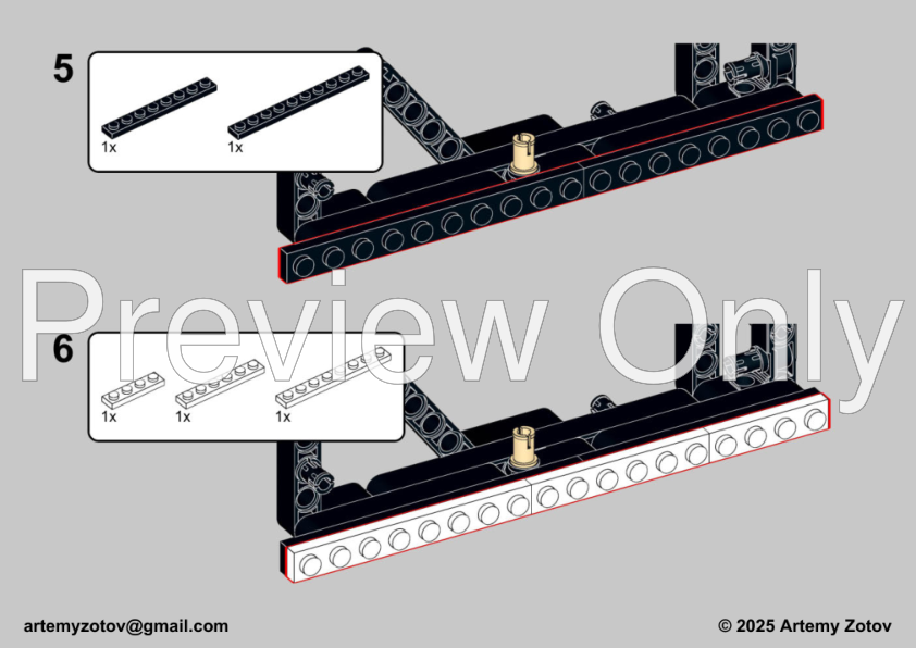 LEGO MOC Toyota Supra MK4 (1:12) White [Manual] by Artemy Zotov ...