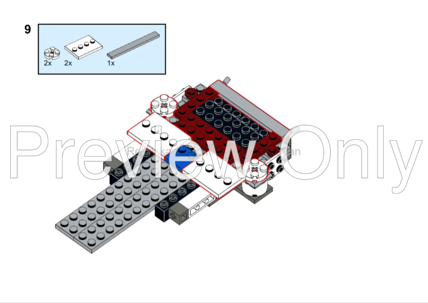 LEGO MOC Galactic Starcruiser Halcyon Midi-Scale by CreationCaravan ...