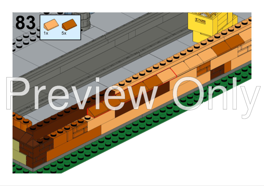 LEGO MOC Disused train shed by maxjack | Rebrickable - Build with LEGO