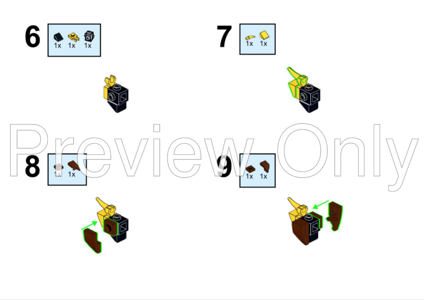 LEGO MOC Mirco Black Seas Barracuda (6285) by Sylon | Rebrickable ...