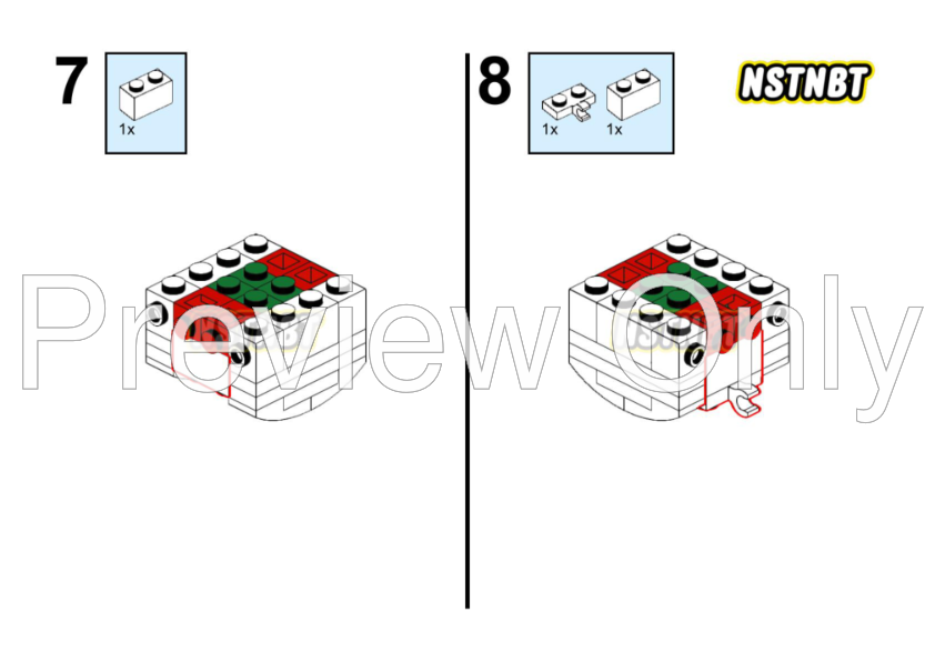 LEGO MOC Cappy from Super Mario Odyssey by NSTNBT | Rebrickable - Build ...