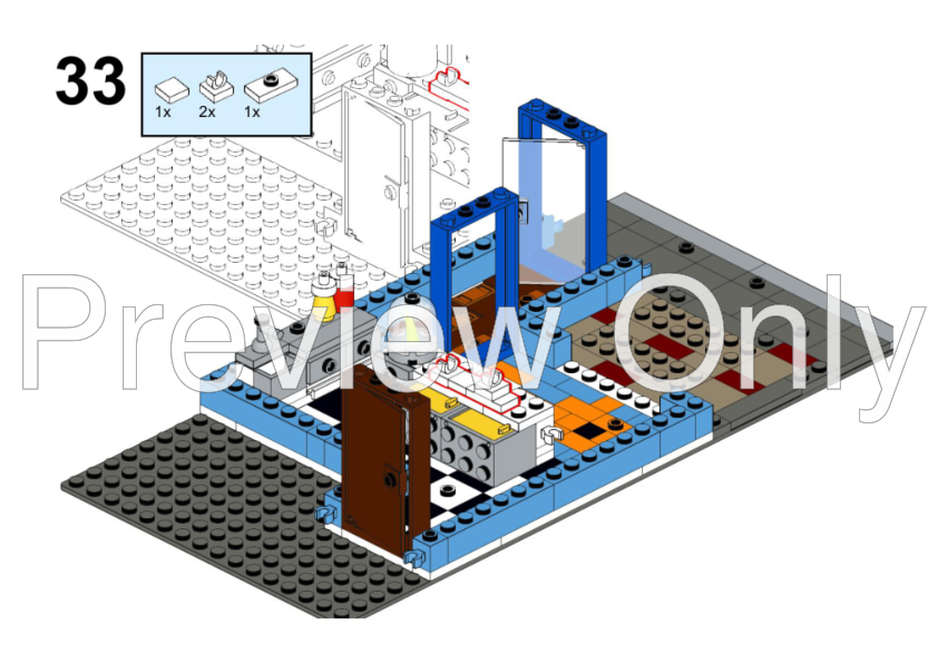LEGO MOC-210933 Fish and Chip Shop Modular Building by brickmanspark ...