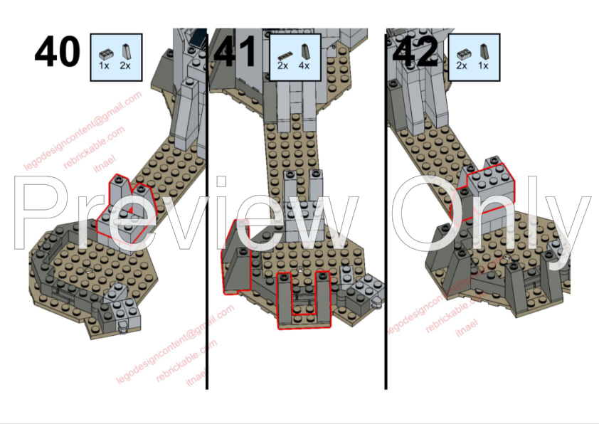LEGO MOC-211034 The Gate - part one of the castle by itnael ...