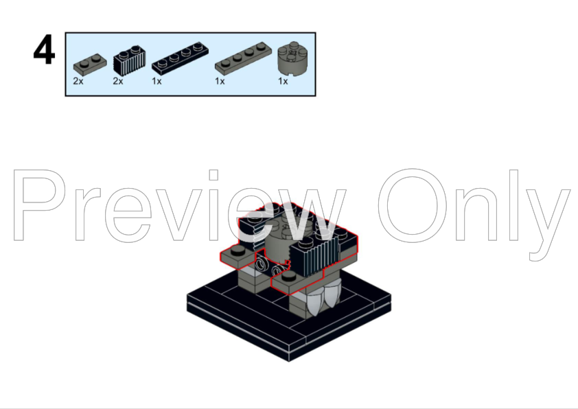 LEGO MOC Darius League of Legends BrickHeadz by Gaski | Rebrickable ...