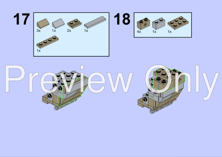 LEGO MOC Mourning Dove by Penguins and plastic | Rebrickable - Build ...