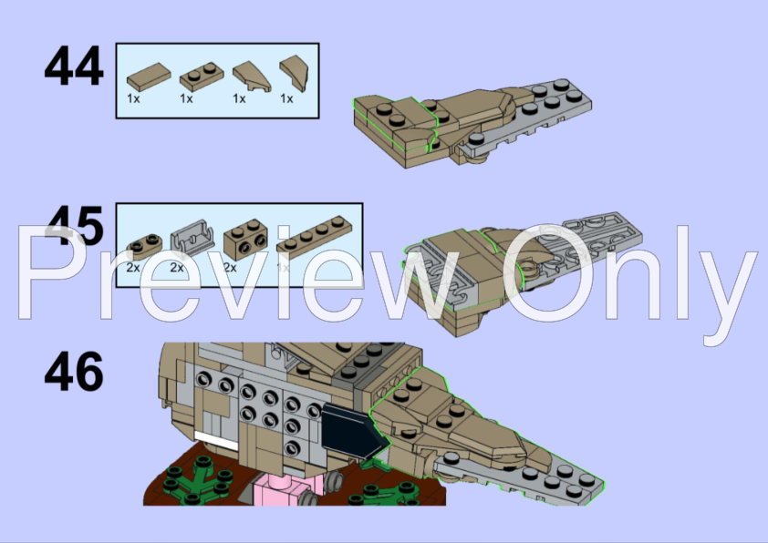 LEGO MOC Mourning Dove by Penguins and plastic | Rebrickable - Build ...