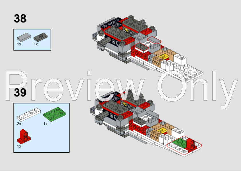 LEGO MOC-211124 LEGO X Wing 75218 MOD by Walker_Brick | Rebrickable ...