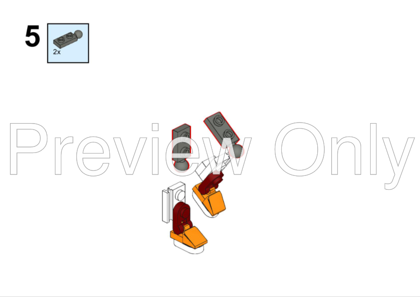 LEGO MOC Doc Emmett Brown with RC, Back to the future