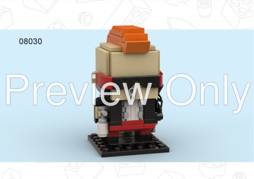LEGO MOC-211303 Graffiti Petey - Garbage Pail BricKidz MOC by Gisby ...