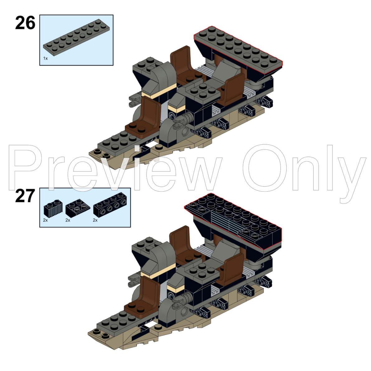 LEGO MOC Scion Shuttle (commision) by GibonTheRocket | Rebrickable ...