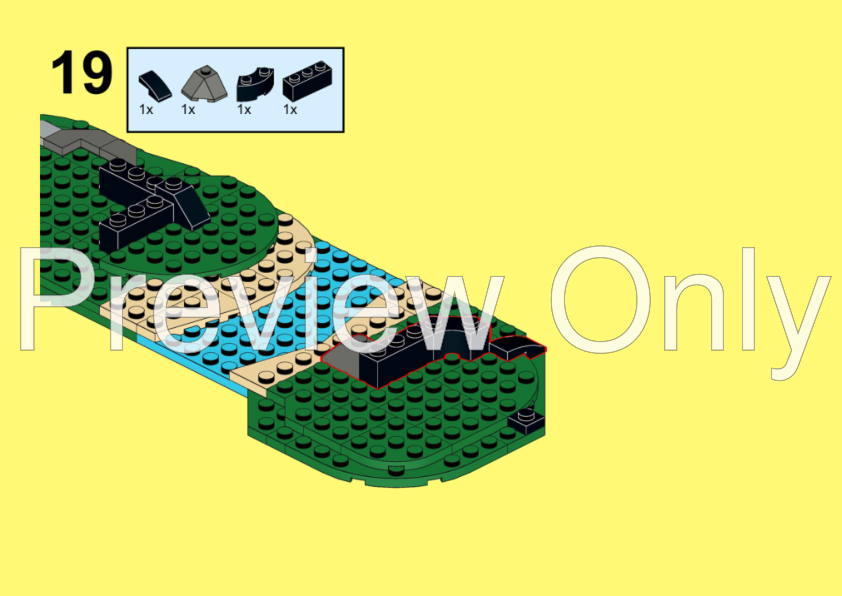 LEGO MOC-211333 Updated Forestmen's Crossing by Jhobbs | Rebrickable ...