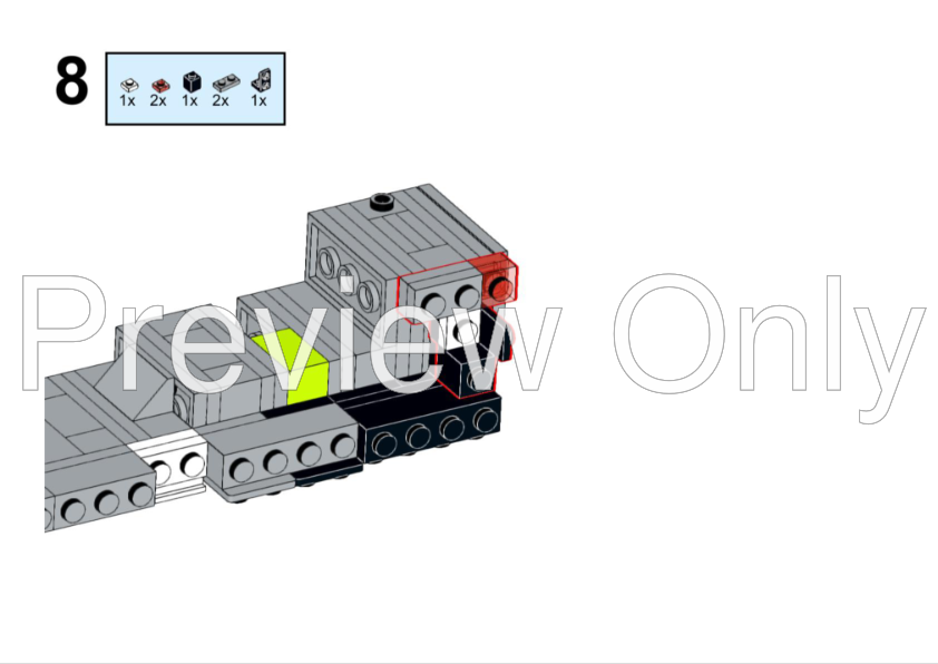 LEGO MOC Light Escort Vehicle Concept by Futurism_Lego | Rebrickable ...