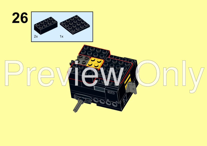 LEGO MOC Blacktron: Reimagined Battrax Prowler (6941) by watson.lego ...