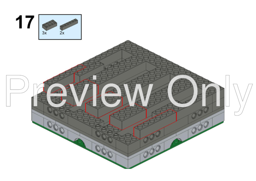 LEGO MOC-211435 V2: Modular Logistics Center - Rear Section by ONE-2 ...