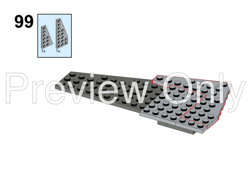 LEGO MOC-211452 Thrawn's Chimaera with Display Stand (Starship ...