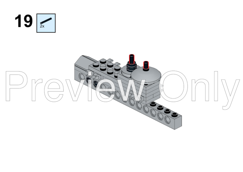 LEGO MOC-211452 Thrawn's Chimaera with Display Stand (Starship ...