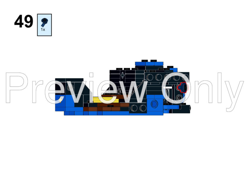 LEGO MOC Blade Runner Spinner by Vostroyan | Rebrickable - Build with LEGO